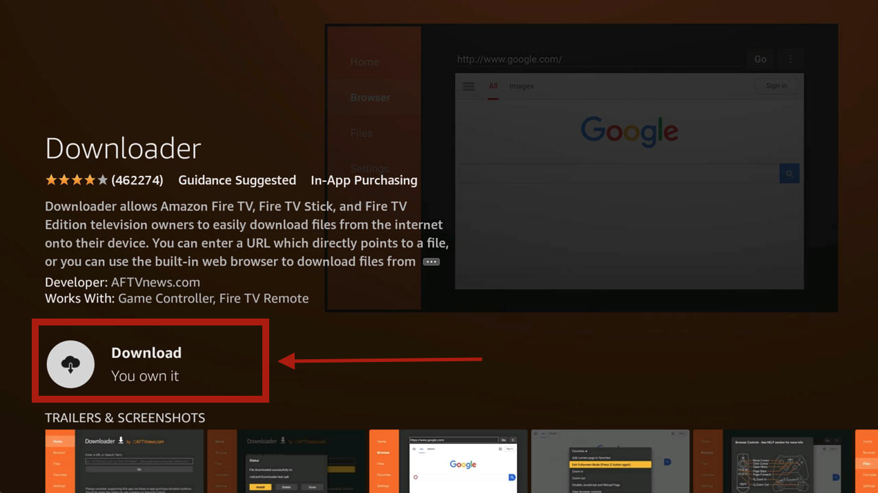 Instructions for installing TVteka on Amazon Fire TV with the new ...
